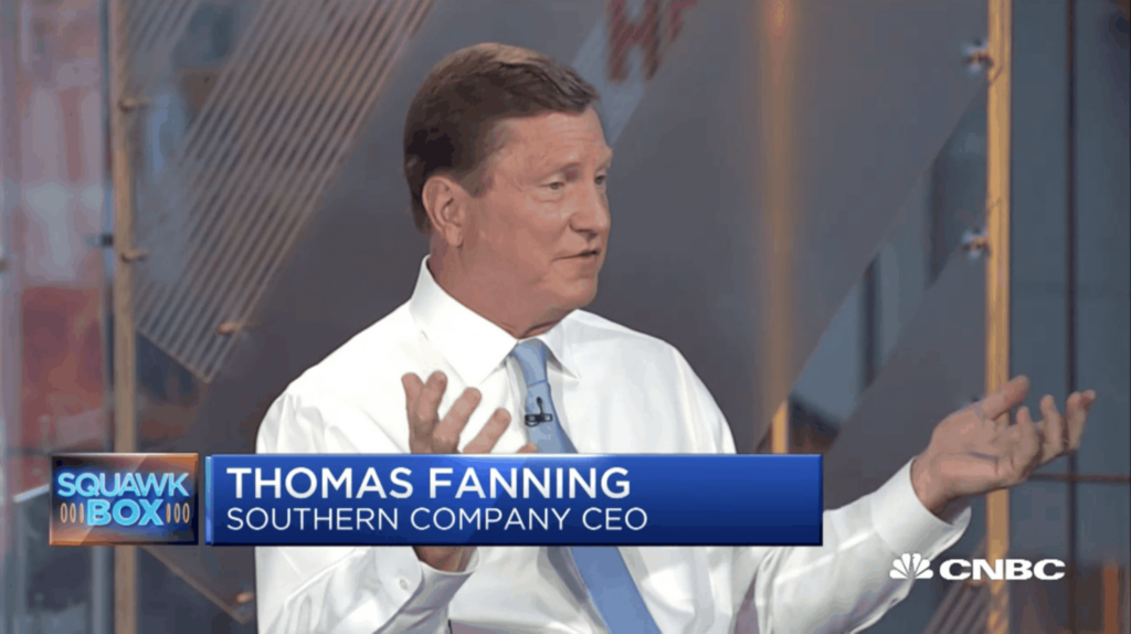 Unlike CEO peers, Southern’s Tom Fanning declines to denounce Trump ...